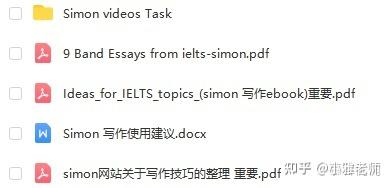 超全的simon雅思资料《Simon资料合集》（内附视频讲解高清PDF） - 知乎