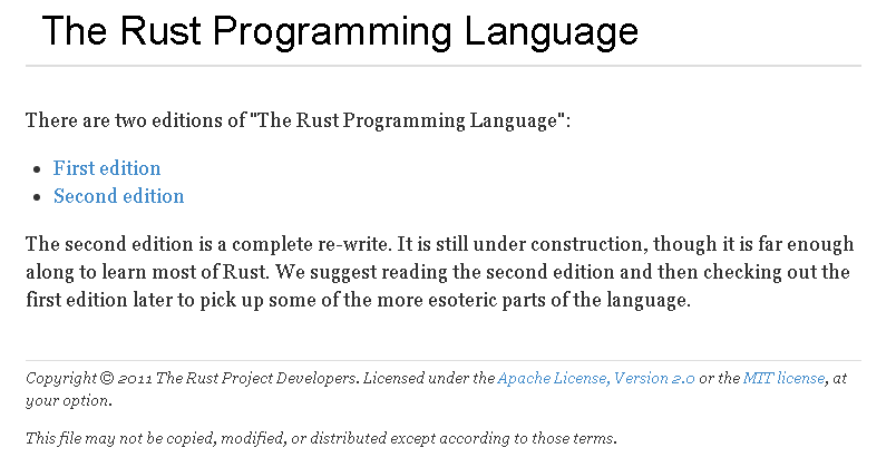 酷站推荐 - doc.rust-lang.org/book/ - The Rust Programming Language - 知乎