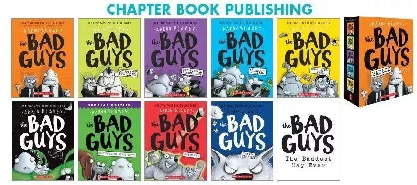 学乐漫画章节书《大坏蛋 The Bad Guys》12册电子版 - 知乎