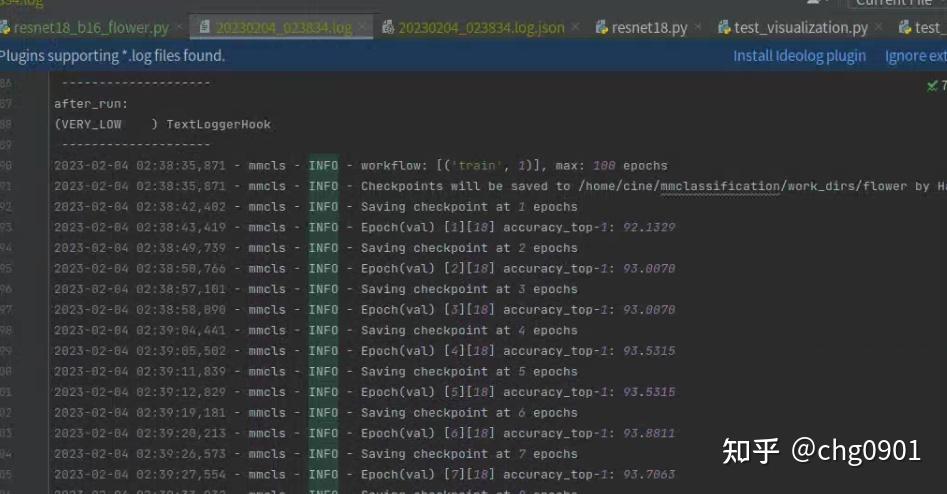 MMClassification with flower dataset 【OpenMMLab 实战营Basic Assignment1 】 - 知乎