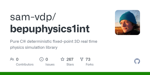 Unity 3D定点数物理引擎：BEPUphysicsint定点数3D物理引擎介绍 - 知乎