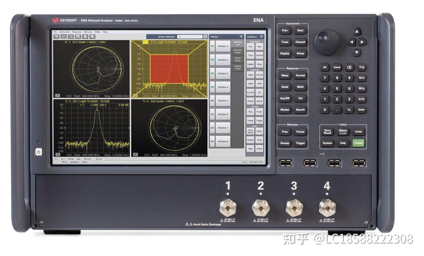 Keysight E5080B E5071C矢量网络分析仪 - 知乎