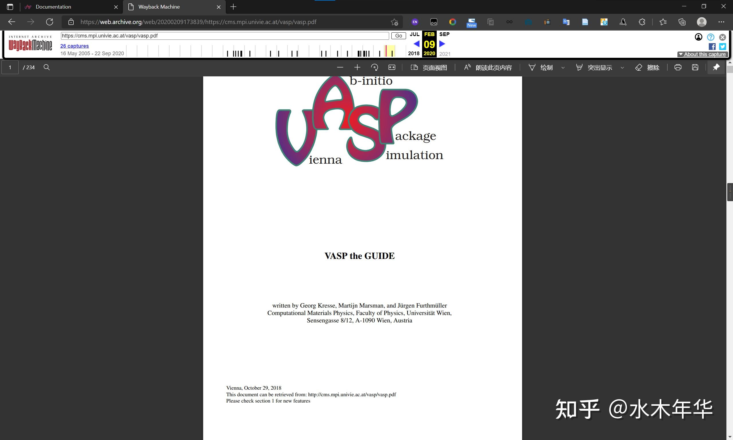 一个下载vasp手册的方法 - 知乎