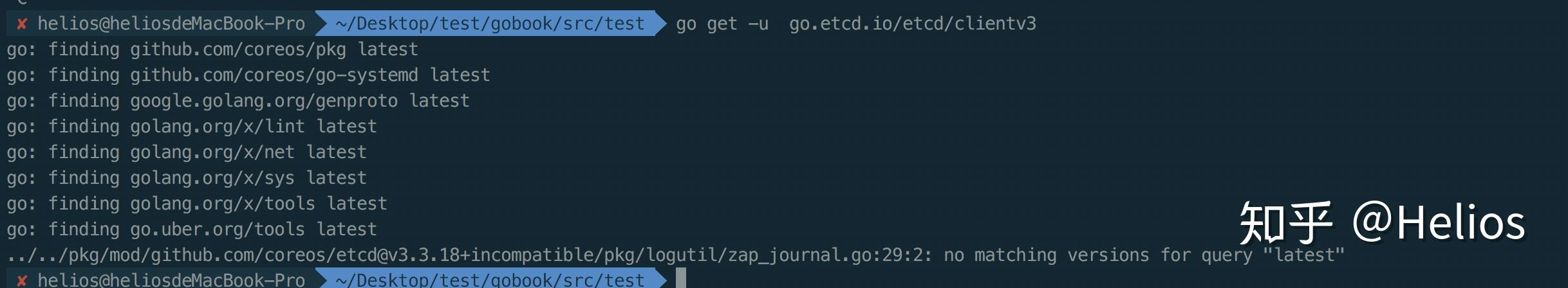 ETCD golang ClientV3的基本使用 - 知乎