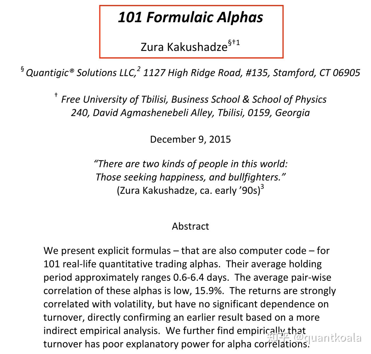 量化大神在萌新期是如何找到众多量化因子的？ - 知乎