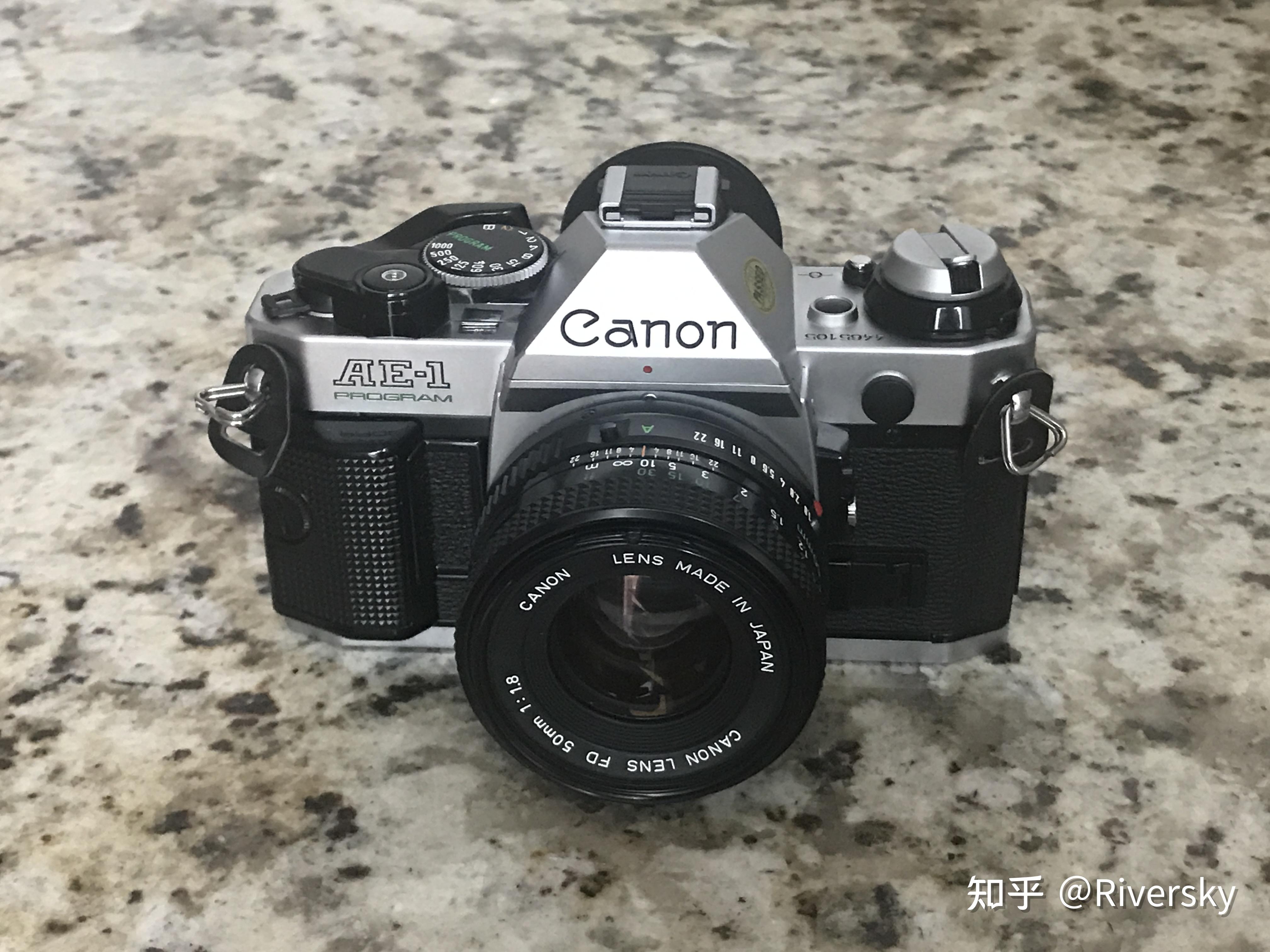 佳能A-1、 AE-1、AE-1 Program 之比较，及 50mm f1.8 镜头版本 - 知乎