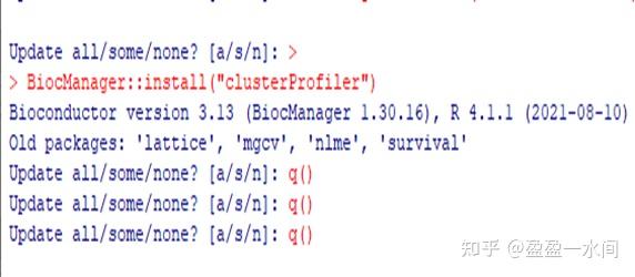 R安装包---clusterProfiler 如何安装及问题 - 知乎