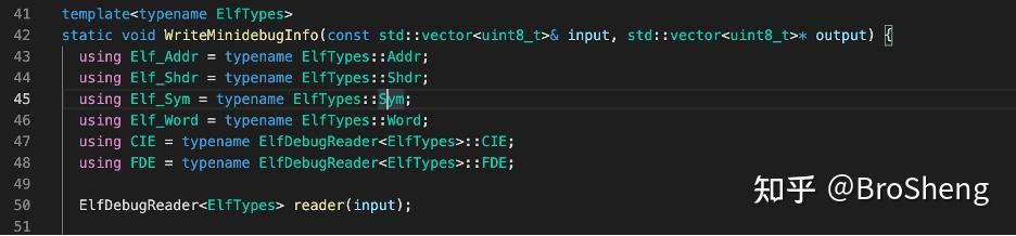 Analysis of create_minidebuginfo - 知乎