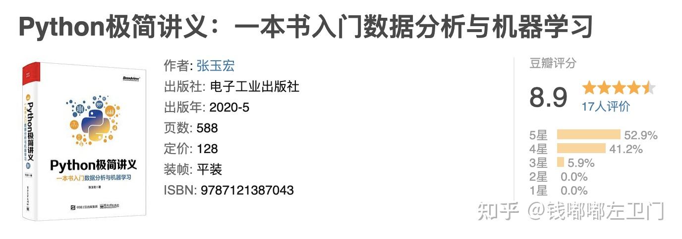 10本 Python 机器学习基础书籍推荐 