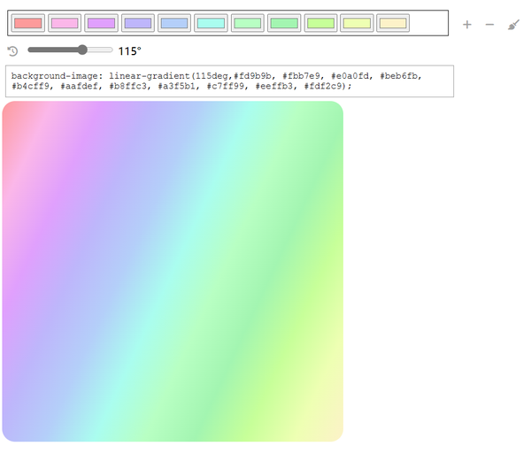 用HTML制作一个生成渐变图片的CSS工具 - 知乎