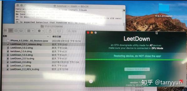 分享一次iPhone5s翻新+利用LeetDown降级10.3.3经历 - 知乎
