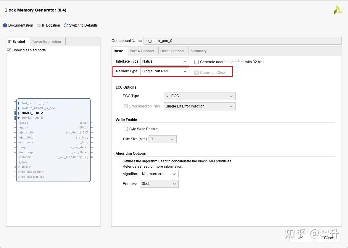 XILINX FPGA种RAM IP的使用 - 知乎