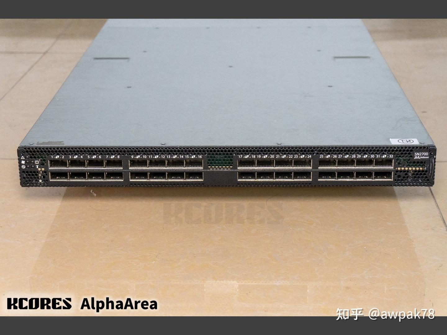N卡网速快！Mellanox 100GbE 交换机 SN2700 开箱简测 - 知乎