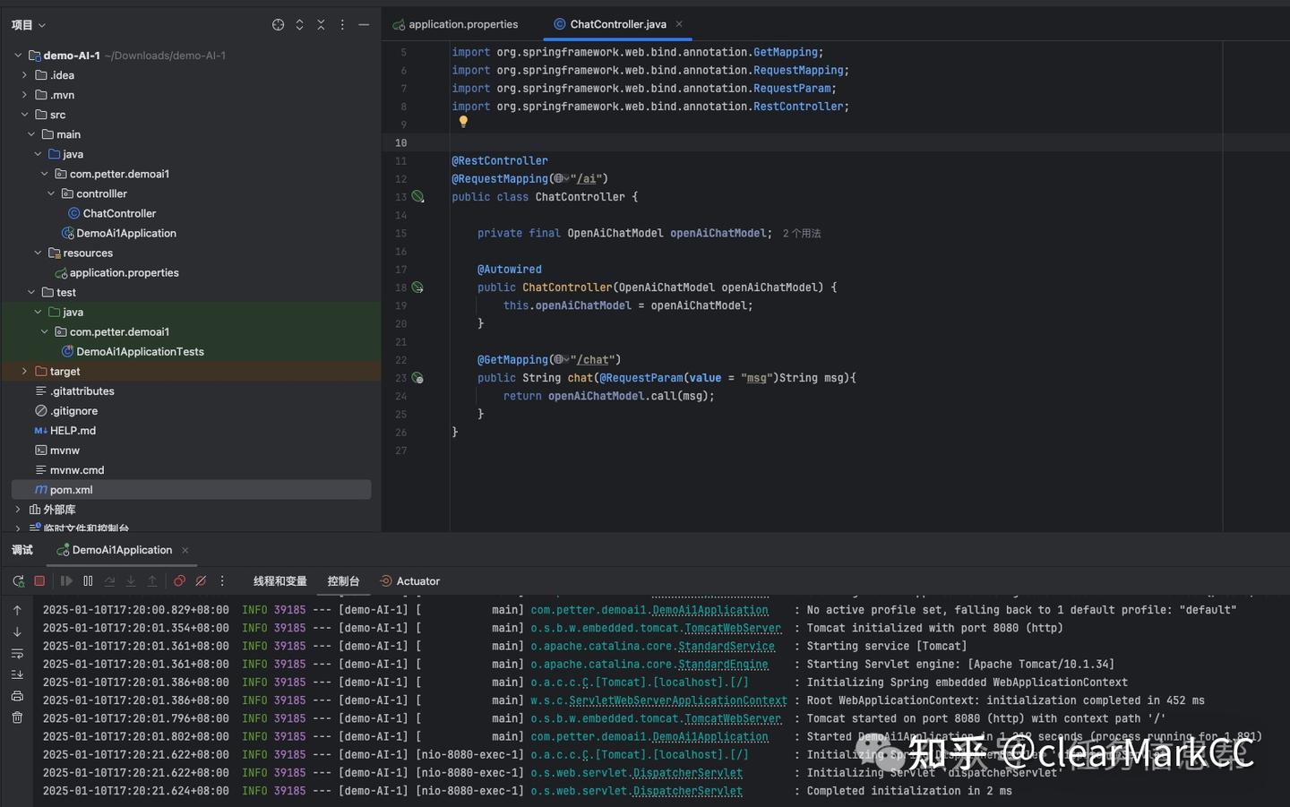 SpringAI整合OpenAI系列（一） - 知乎