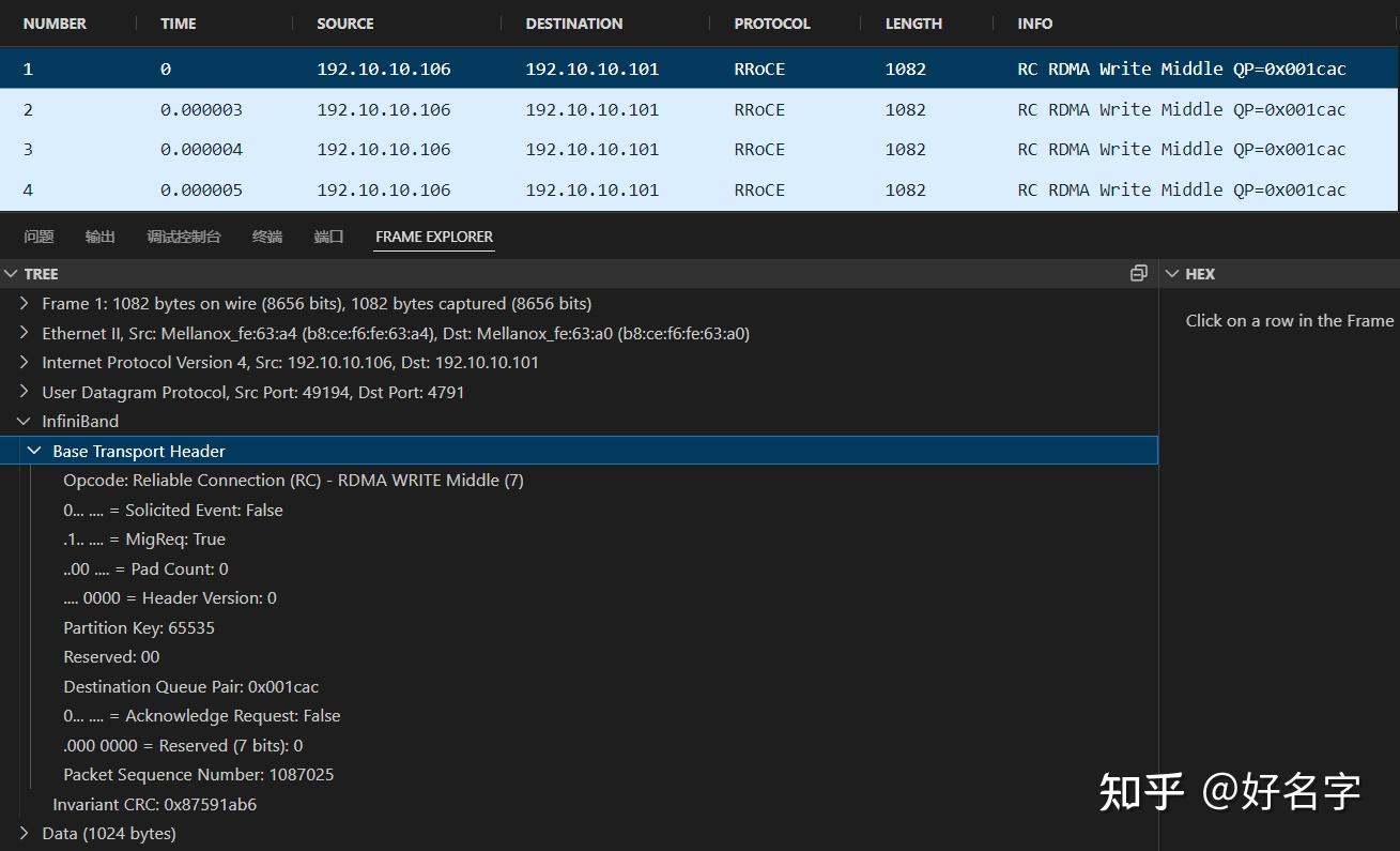 Tcpdump抓RDMA协议数据包 - 知乎