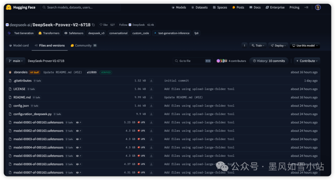 DeepSeek-Prover-V2-671B，6710亿参数狂揽证明SOTA，模型与数据集全开源！ - 知乎