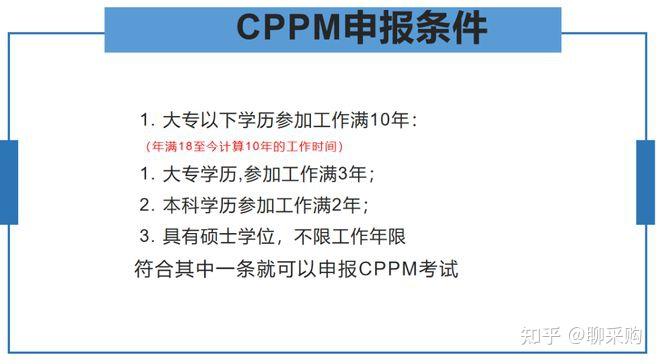 官方CPPM报名中心-报名时间-报名流程-考试时间 - 知乎