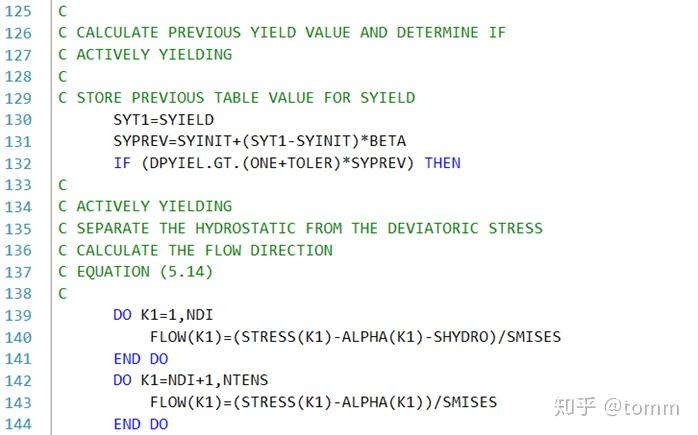 ABAQUS 子程序UMAT进阶-基于Von Mises的Drucker Prager 模型 - 知乎