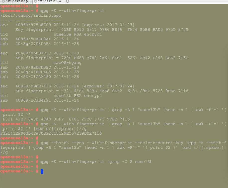 GnuPG在batch模式无交互删除私钥 - 知乎