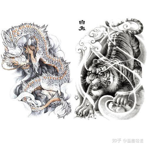 神秘的守护者:左青龙右白虎前朱雀后玄武与哪些传统文化有关? 知乎