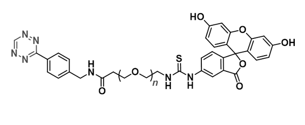 Tetrazine-PEG-Fluorescein，FITC能与各种抗体蛋白结合，Tetrazine-PEG-FITC - 知乎