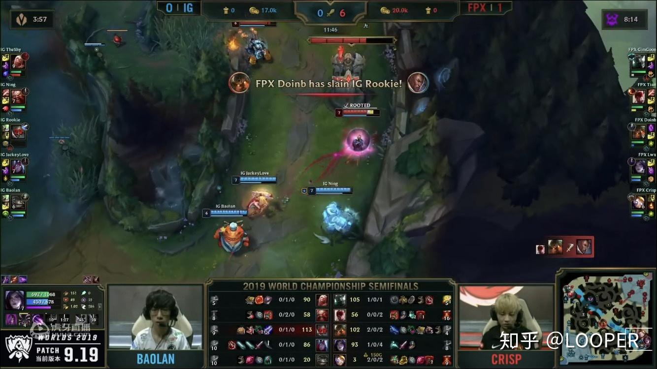 S9半决赛FPX3:1击败IG比赛复盘分析 - 知乎