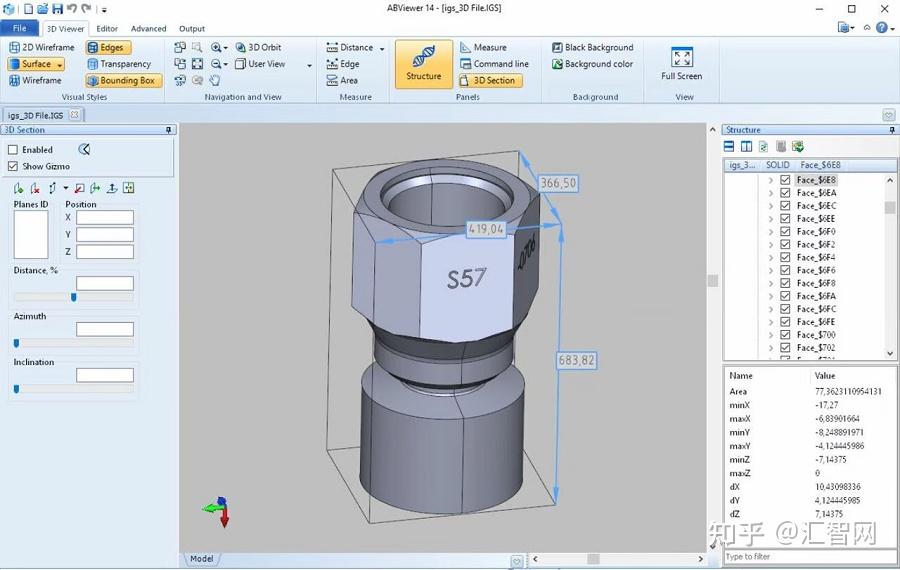 IGES格式模型的在线预览与转换 - 知乎