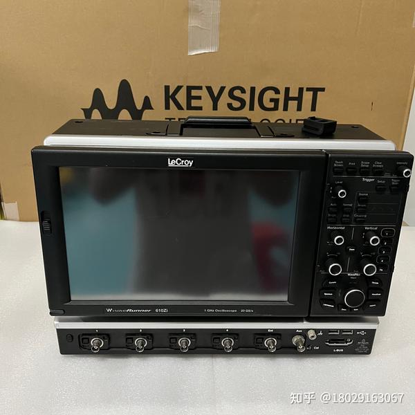 力科LeCroy WaveRunner 610Zi 示波器 1GHz带宽 20G采样率 - 知乎
