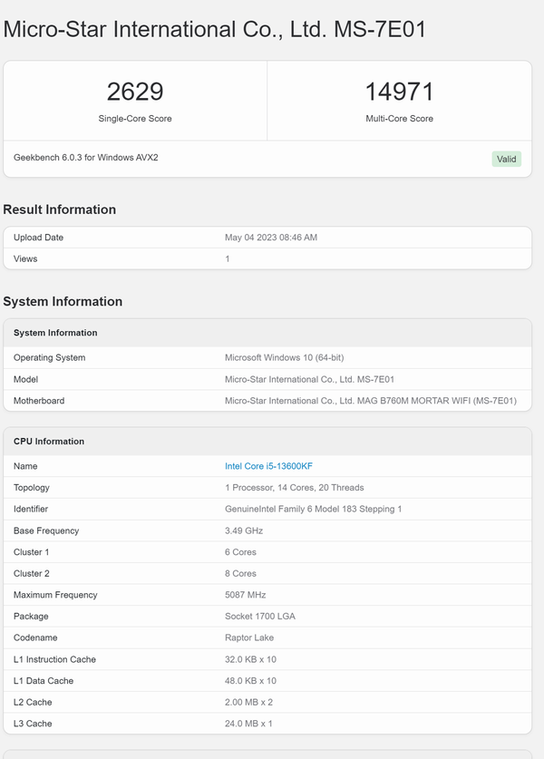 微星MAG B760M MORTAR WIFI DDR5 主板评测 - 知乎