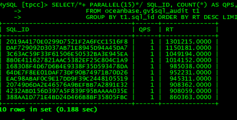 泛微网络实践：TPCC测试和SQL执行计划 - 知乎