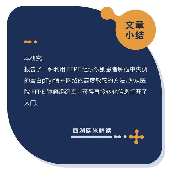 文献解读 | FFPE 样本磷酸化蛋白组学分析揭示肿瘤特异性信号网络 - 知乎
