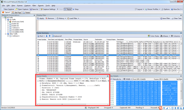 802.11数据包分析1：抓包工具（Microsoft Network Monitor） - 知乎