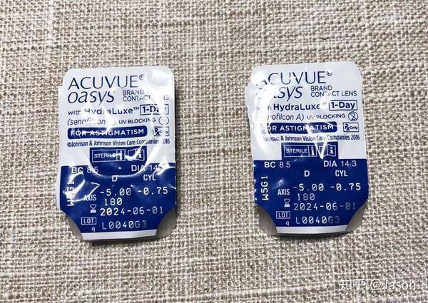 强生欧舒适日抛散光 OASYS 1-DAY FOR ASTIGMARISM 测评 - 知乎