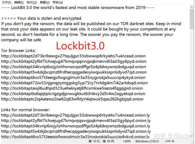 Lockbit3.0勒索病毒详情及恢复 - 知乎