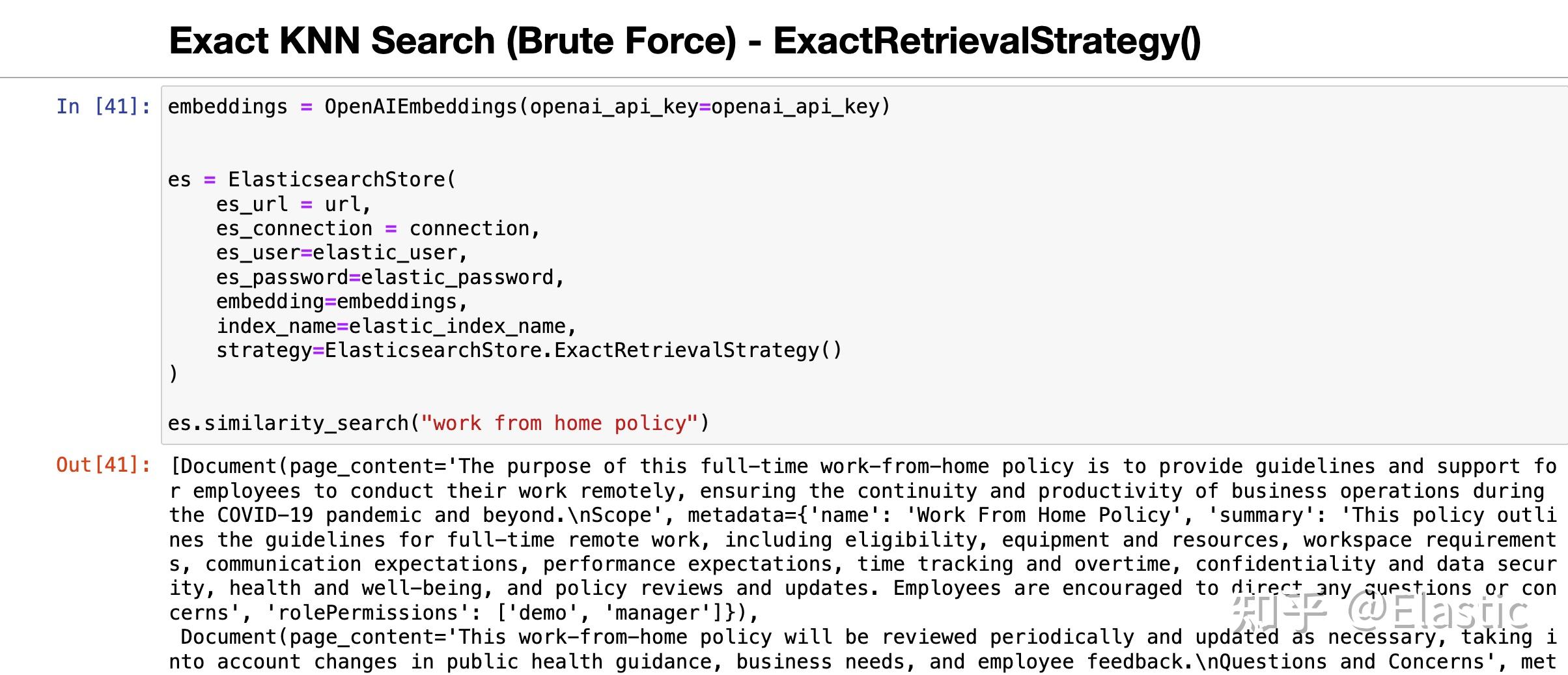 Elasticsearch:使用 Open Ai 和 Langchain 的 Rag Retrieval Augmented Generation (三) 知乎