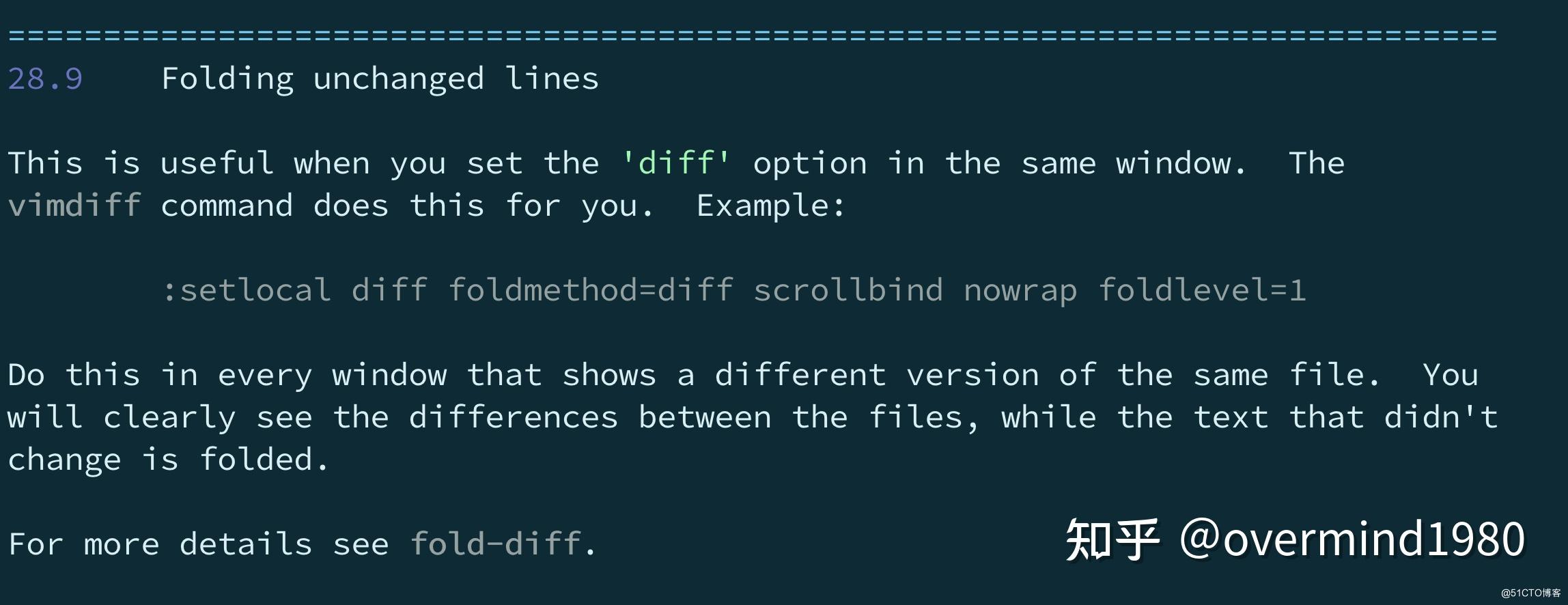 oeasy教您玩转vim - 70 - # 折叠细节 - 知乎