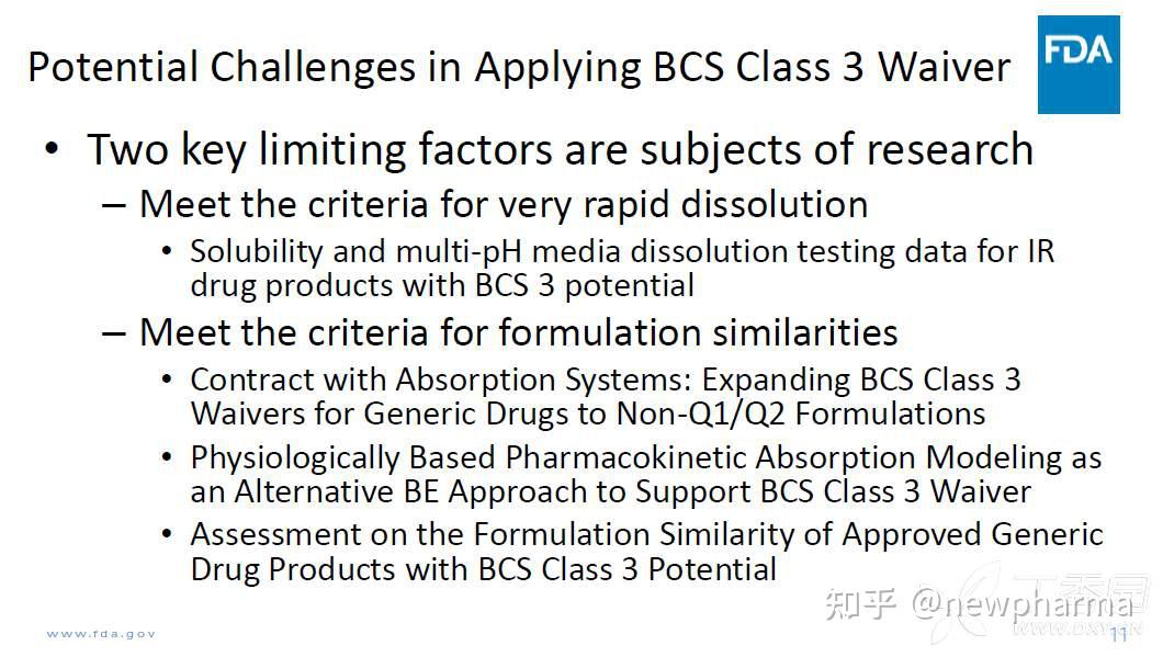 PPT译文 | 生物药剂学分类系统BCS 3类药物的生物豁免 - 知乎