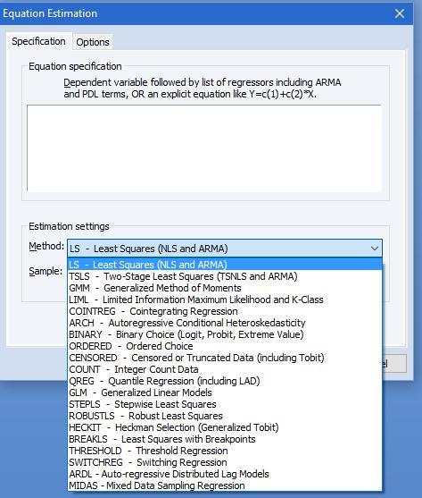 EViews 11概述：强大的分析工具 - 知乎