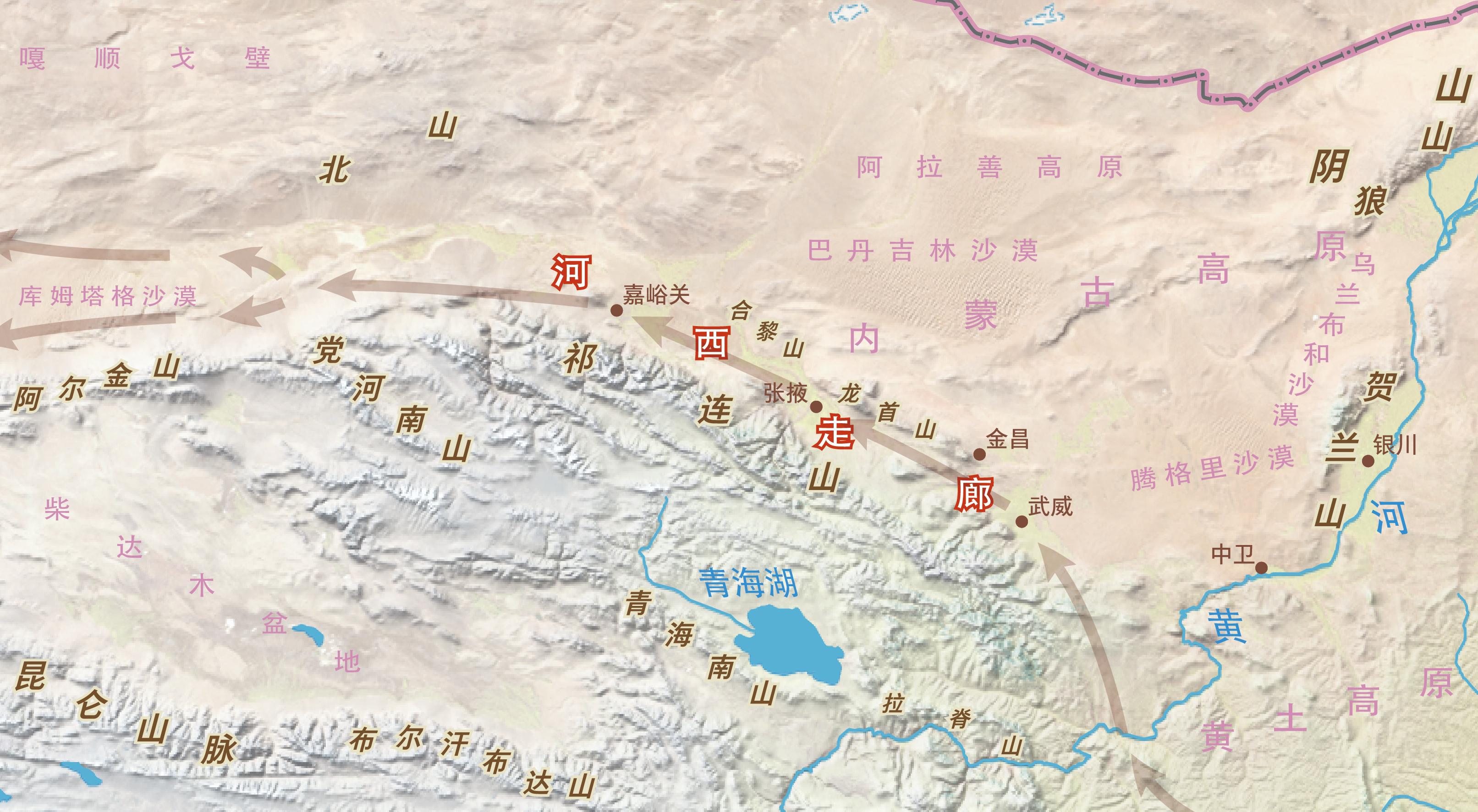 春晚丝路山水地图考据（中国篇） - 知乎