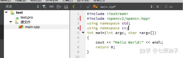【opencv】qt Opencv 开发配置 入门知识(代码示例) 知乎