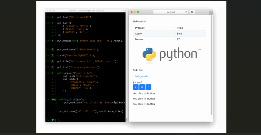 好学编程：PyWebIO为Python开发者提供了一种快速、简洁的方式来创建Web应用，无需学习前端技术 - 知乎