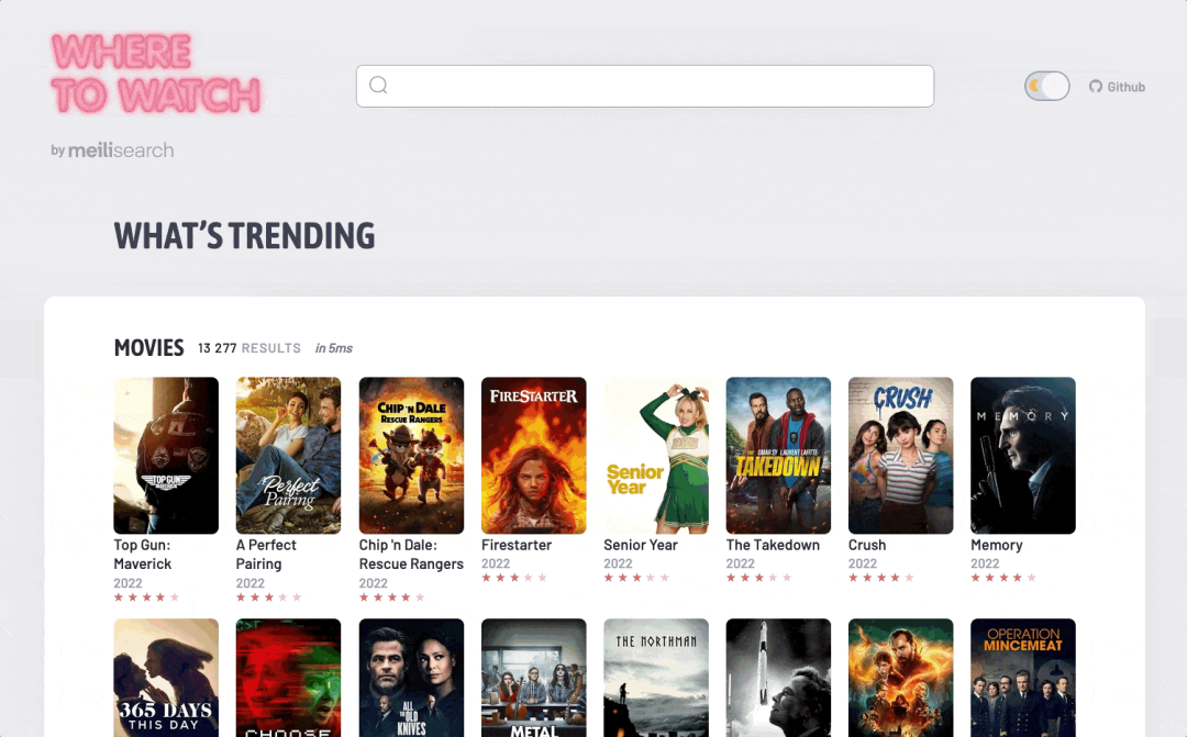 GitHub 50k Star 开源项目 | 轻量级搜索引擎神器 MeiliSearch - 知乎