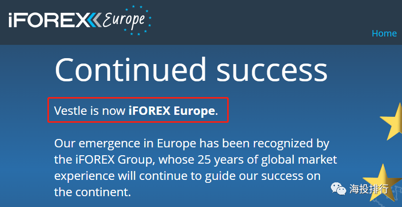 经纪商Vestle改用旧名，重新推出iFOREX Europe - 知乎