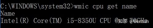 使用WMIC命令查看硬件参数 - 知乎