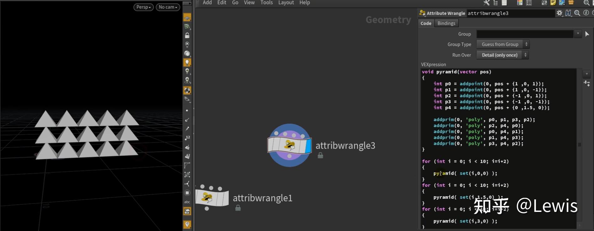 Houdini Vex语法基础 - 知乎