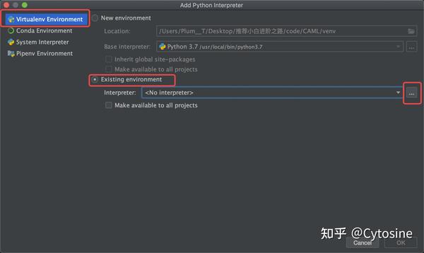macOS下的PyCharm进入Anaconda虚拟环境 - 知乎
