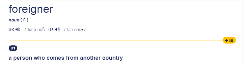 千万不要用“foreigner”这个单词去称呼外国人，真的很不礼貌！ - 知乎