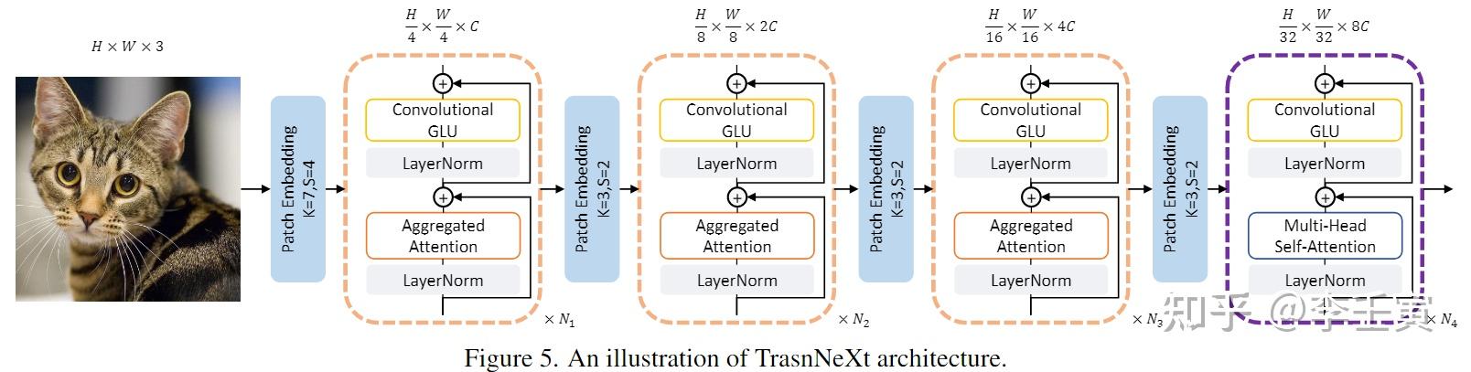 【CVPR2024】TransNeXt: Robust Foveal Visual Perception for Vision Transformers - 知乎