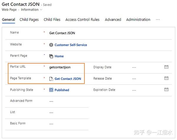 Power Apps Portal中JSON type Web Template的使用 - 知乎