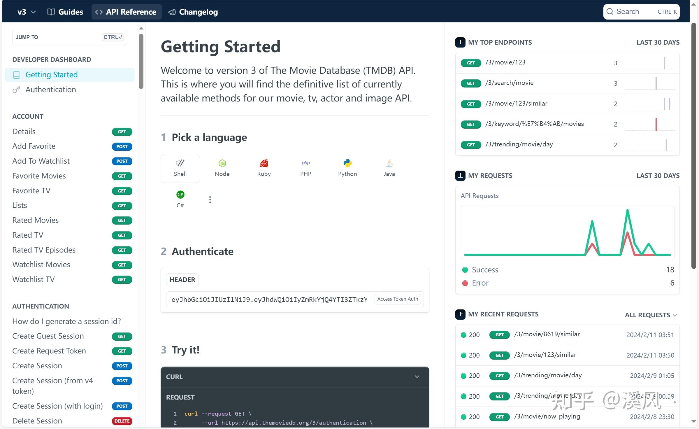 1.The Movie Database(TMDb)申请API KEY - 知乎